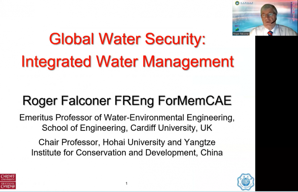Prof. Roger Falconer’s Talk at MUST - Global Water Security: Integrated ...
